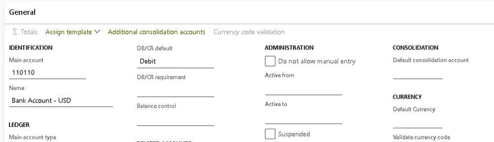 Data Management EXPORT, Validate your D365 Chart of Accounts - RSM ...