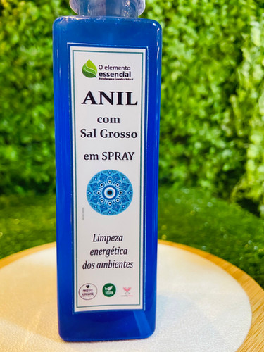 Anil em Spray - Com Sal grosso - 120 ml | O elemento essencial
