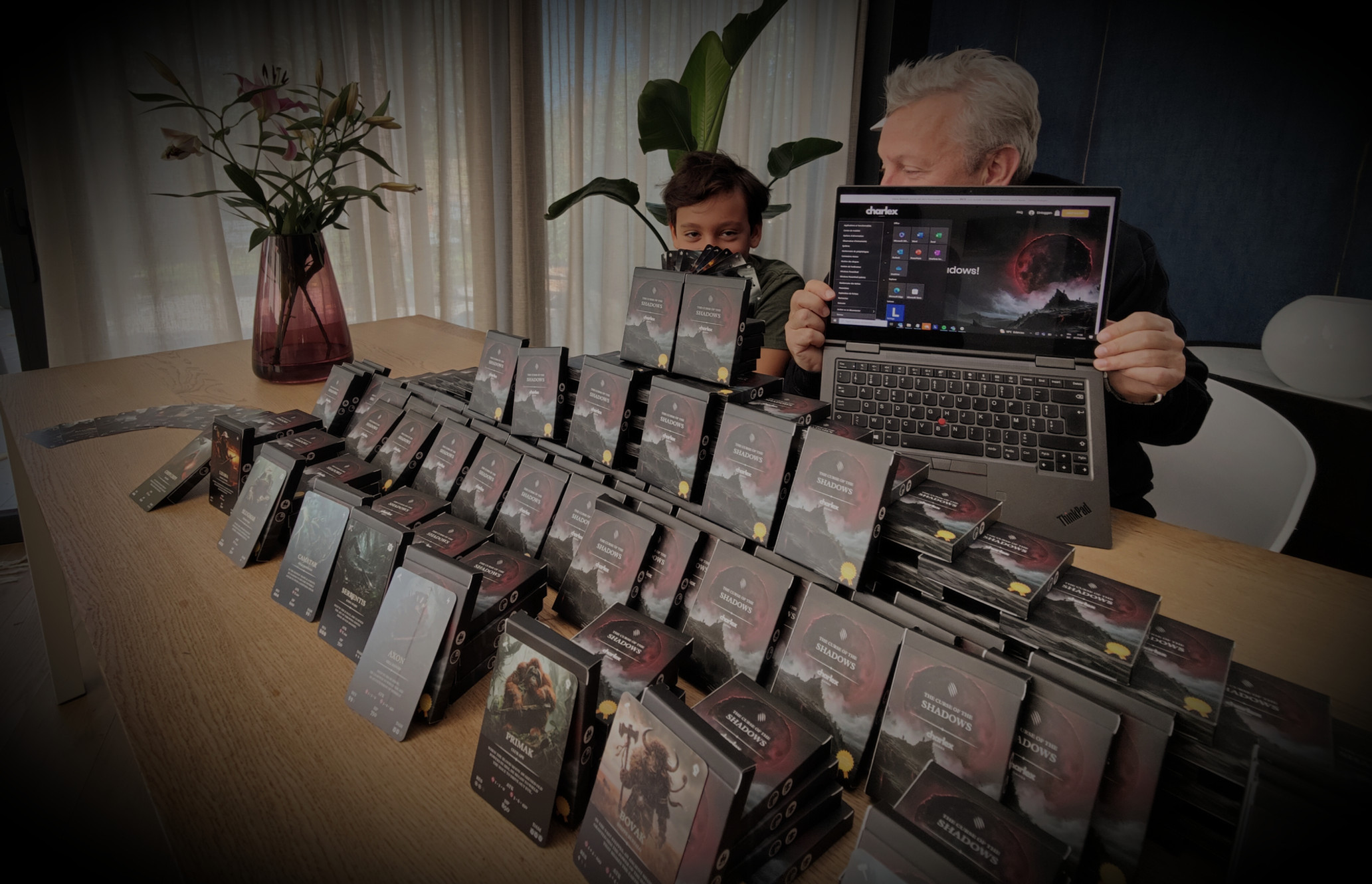 CHARLEX | The Curse of the Shadows - Trading Cards