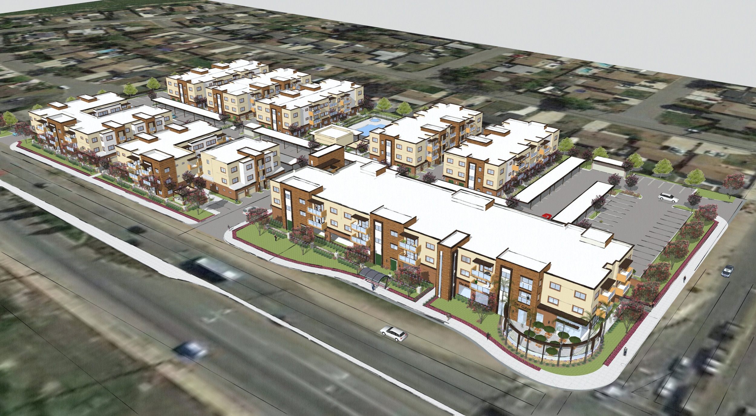 Rancho Cuvee Mixed Use | Bundy-Finkel Architects