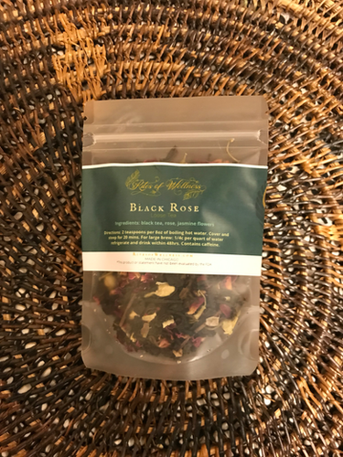 Black Rose Tea | Loose Leaf Tea | Rites of Wellness
