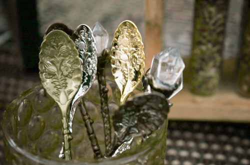 Vintage Tea Spoon | Rites of Wellness