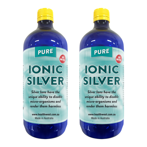 2 Ionic Silver 1 Litre Bundle | Healthwest