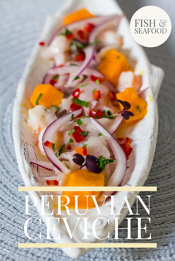 Traditional Peruvian Ceviche