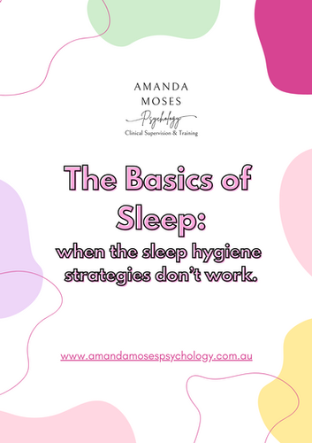 Sleep Basics and Interventions | AM Psychology