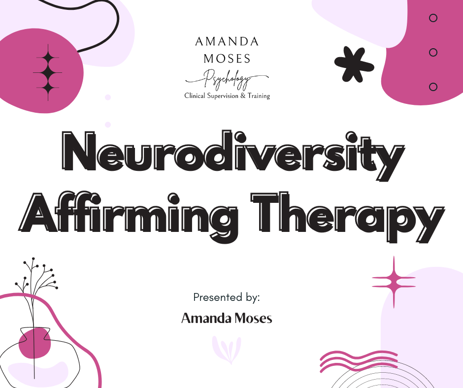 Neurodiversity Affirming Therapy | AM Psychology