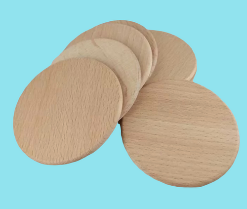 Flat round discs 6cm EN71-1 | WoodenULikeThis