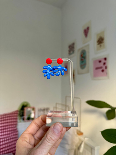 BO Martha - Bleu/ Rouge | djuaclub.com