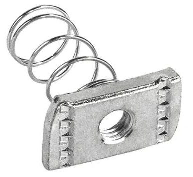 Tuerca resorte para Unicanal