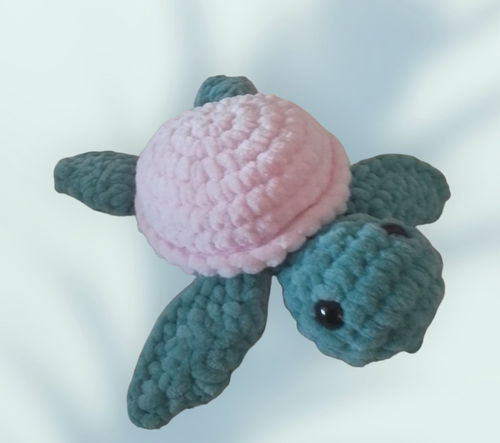 Turtle - Baby Pink | Stitch 'N' Sweet