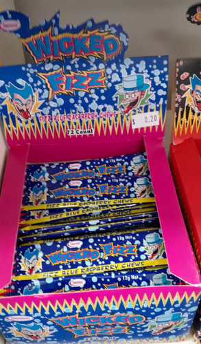 Wicked Fizz Blue Raspberry - GLUTEN FREE | Stitch 'N' Sweet