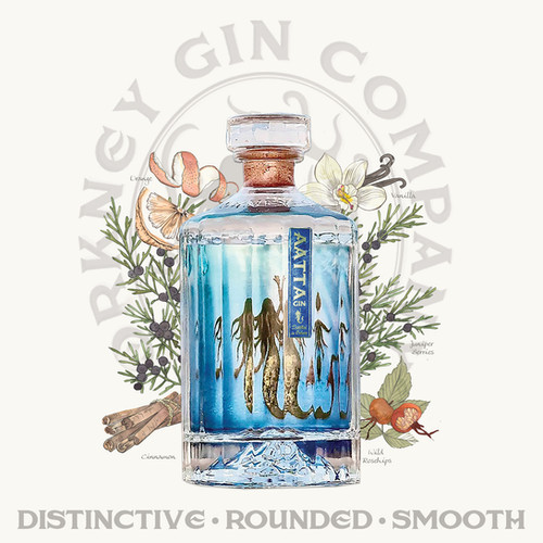 Aatta Gin 70cl | Orkneygin