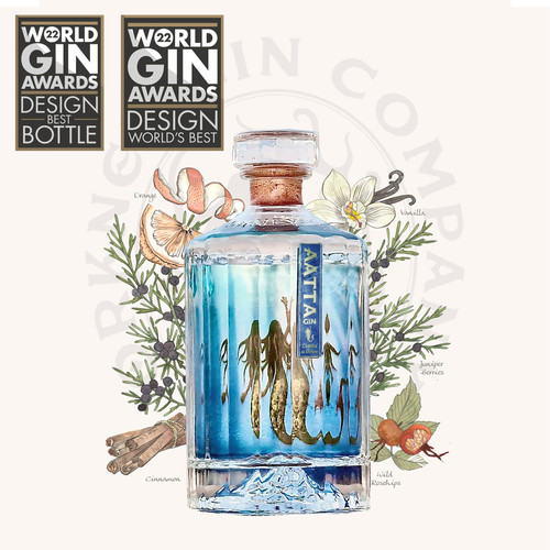 Aatta Gin 70cl | Orkneygin
