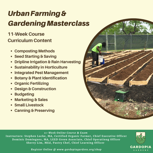 Urban Farming & Gardening Master Class and Certification Bundle (11 ...