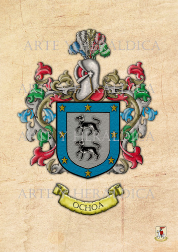 Ochoa escudo apellido PDF | Arte y Heráldica