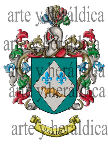 Marti escudo heráldico | Arte y Heráldica