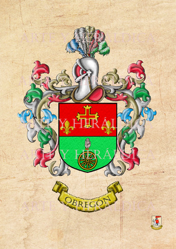 Obregón escudo vintage en PDF | Arte y Heráldica