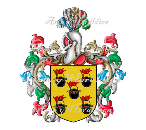 Calderón escudo en PDF | Arte y Heráldica