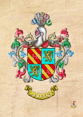 Carabaña escudo vintage en PDF | Arte y Heráldica