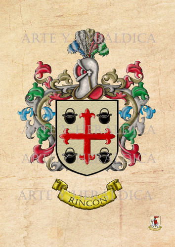 Rincón escudo vintage en PDF | Arte y Heráldica