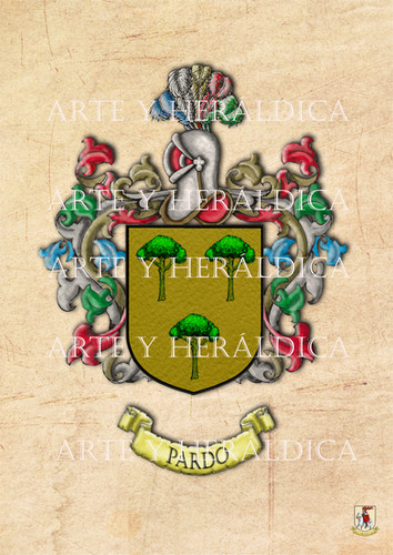 Pardo escudo vintage PDF | Arte y Heráldica