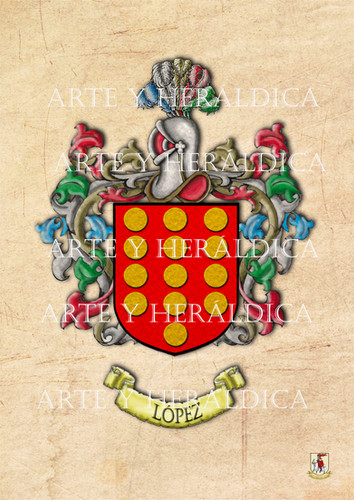 López escudo vintage PDF | Arte y Heráldica