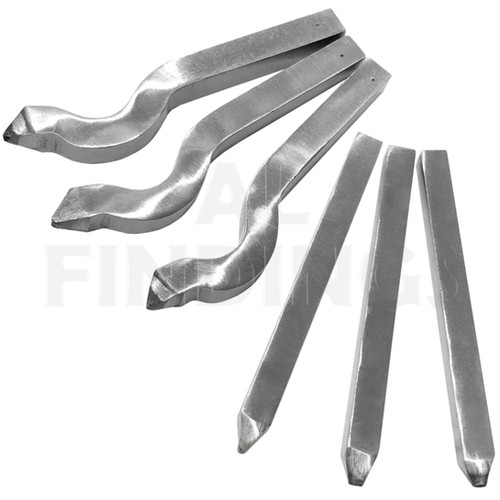 0.8mm Swan/Straight Neck Carat Stamp Range | al-findings