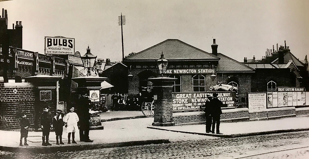 A historical look at Stoke Newington Station as ‘ginger’ line turns maroon