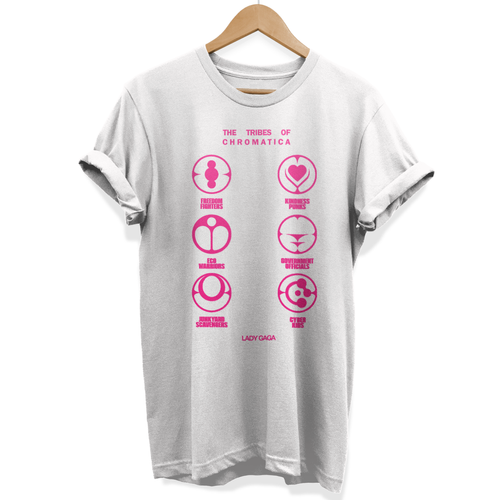 Camiseta Chromatica Tribes Rosa | RAMONA