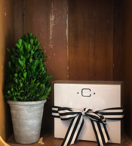 Initial Paper Pads with Acrylic Tray | Little Blue Boutique