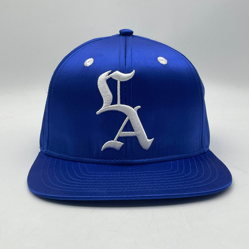 TROUNCE LOT “LA” ROYAL BLUE SATIN SB. | The TROUNCE Lot, LLC
