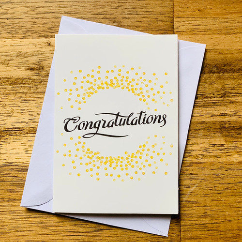Congratulations Greeting Card | Jodelicious Teas