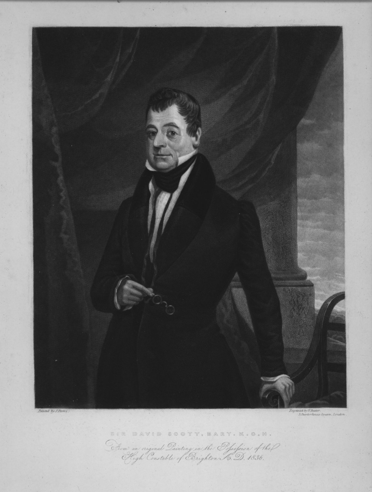 George Baxter Sir David Scott - The rarest George Baxter print of them all?