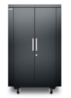 APC NetShelter CX, 24U, Soundproof Server Rack Enclosure, 100V to 240V ...