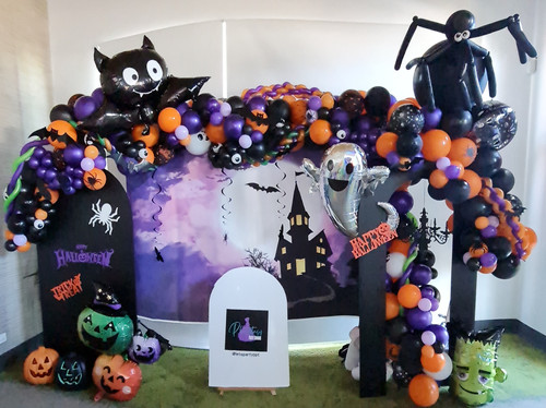 Large Halloween Backdrops | Halloween Decorations Party Pals