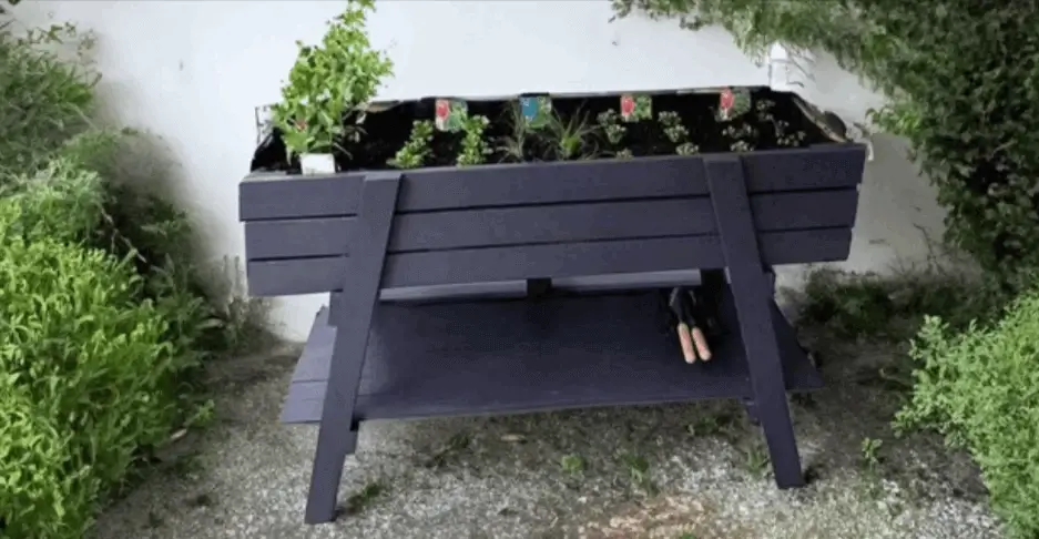 1.2 Flower or Planter Box Work Station | Green Furniture