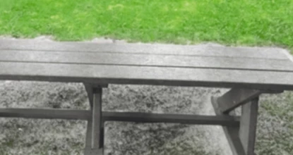 The X Cross Leg Bench | Green Furniture