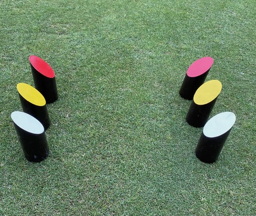 Eco Half Log Eco Golf Tee Marker | Green Furniture