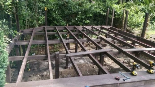 Recycled Polywood Timber Plastic Deck Frames P/Square | Green Furniture