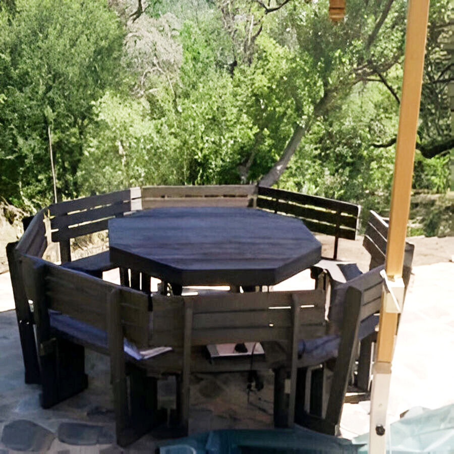 Hexagon Outdoor Picnic Set for Unique Outdoor Dining