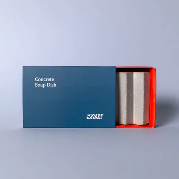 Skunk - Concrete Soap Dish - Grey | ALMA