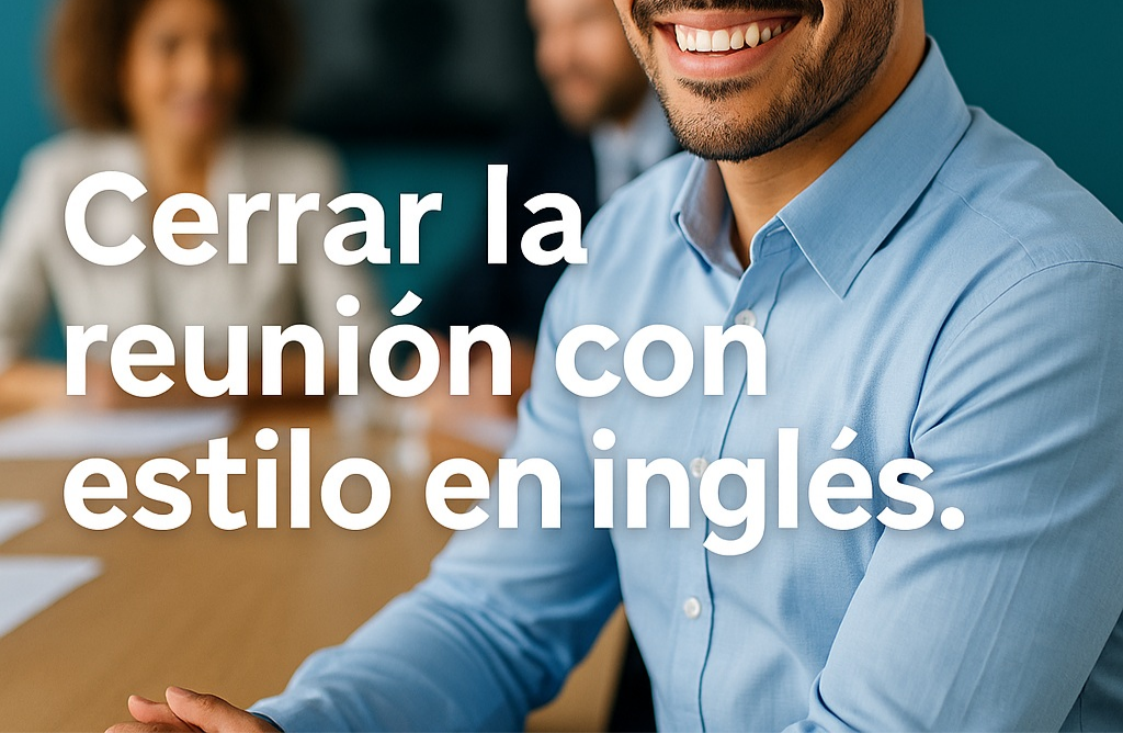 Cerrar con estilo en inglés: frases y consejos para sonar profesional