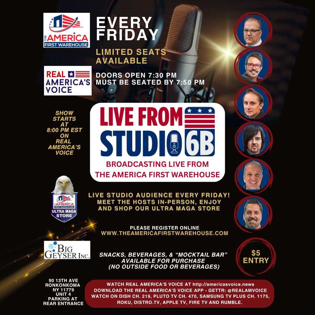 Live from Studio 6B - Live Show Audience | America First