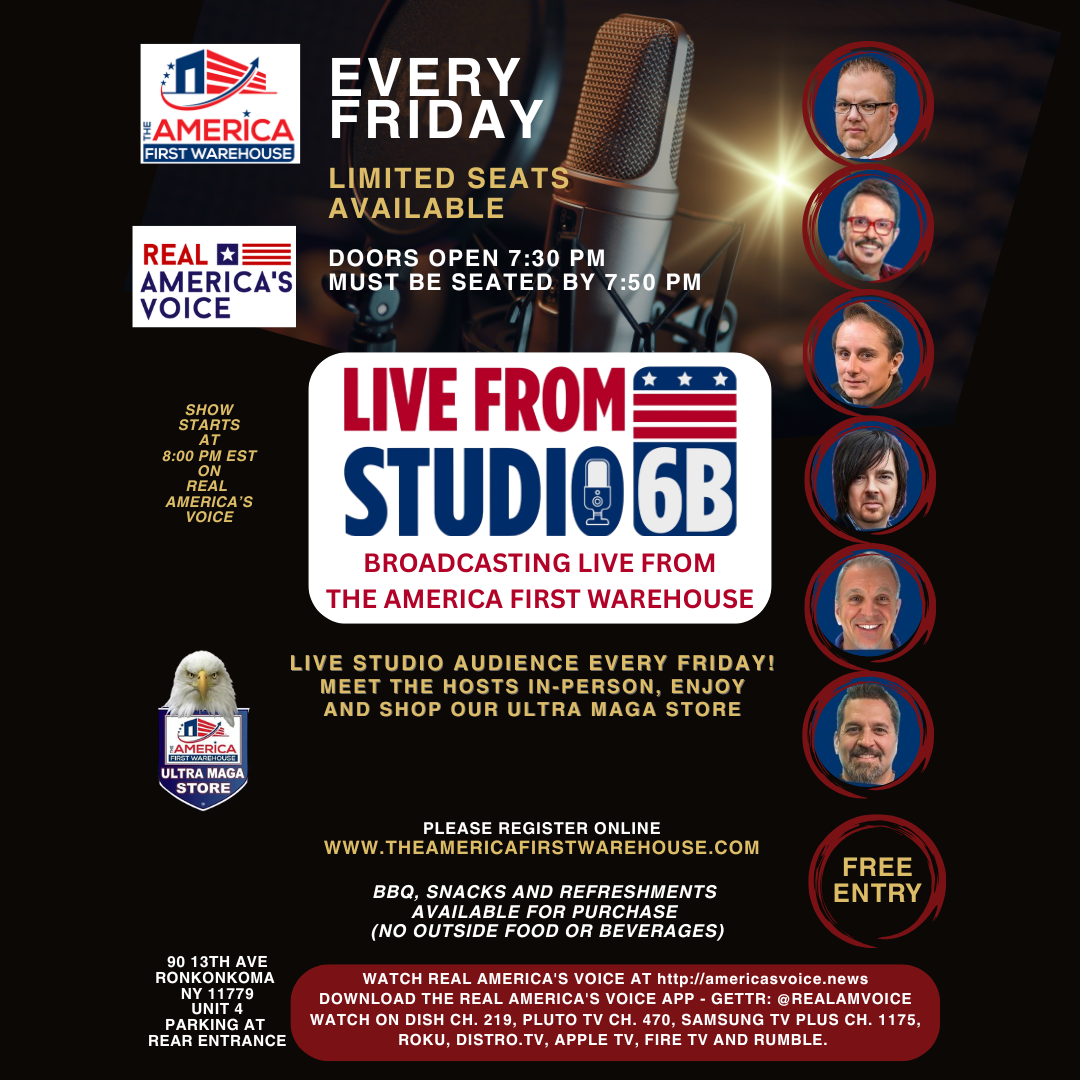 Live from Studio 6B - Live Audience | America First