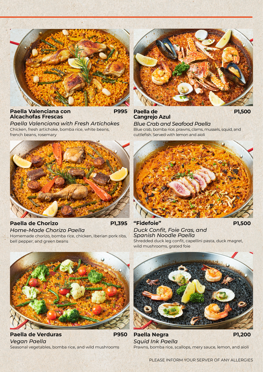 Terraza Martínez | Menu | BGC | Nikkei Group