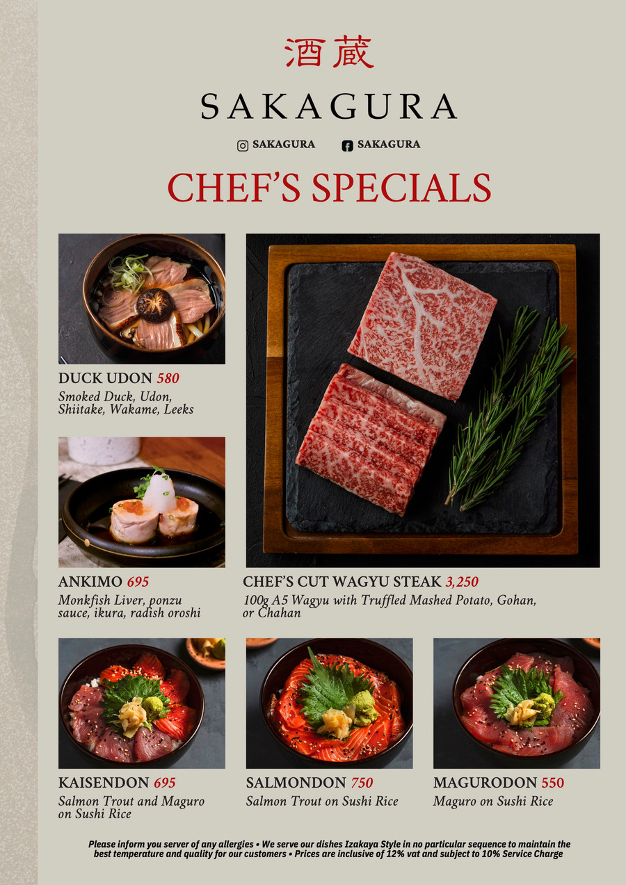 Sakagura | Menu | Nikkei Group