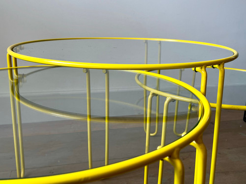 Pop Art set of side tables, 1970's | Mister Parker def