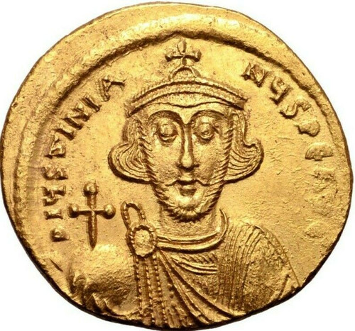 685-695 AD JUSTINIAN II Ancient GOLD Byzantine Solidus Coin NGC MS ...