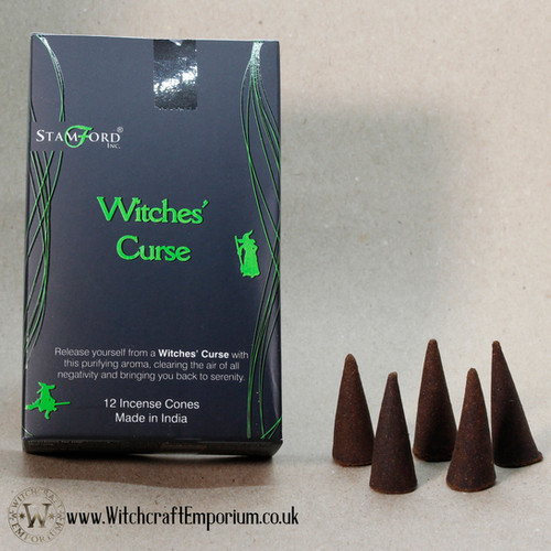Witches' Curse Incense Cones | Witchcraft Emporium