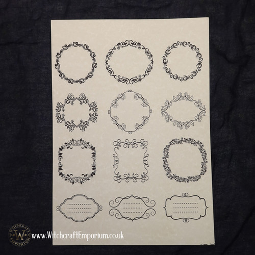 Parchment Labels #1 | Witchcraft Emporium